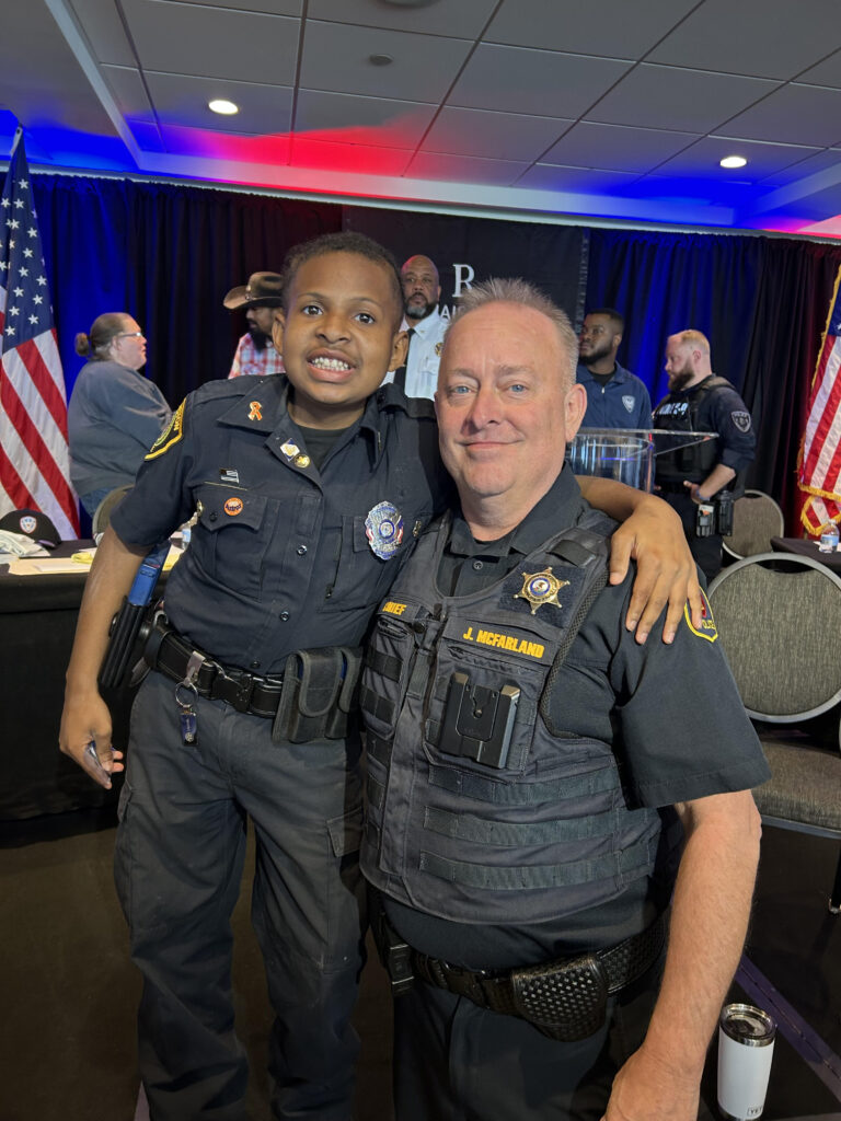 DJ Daniel Sworn in as Officer in Effingham Police Department During ...