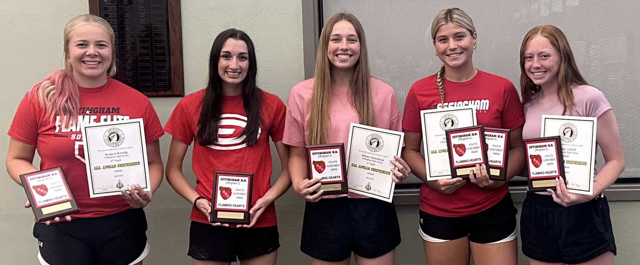 Effingham High School Softball Award Winners 2025 - Effingham's News ...