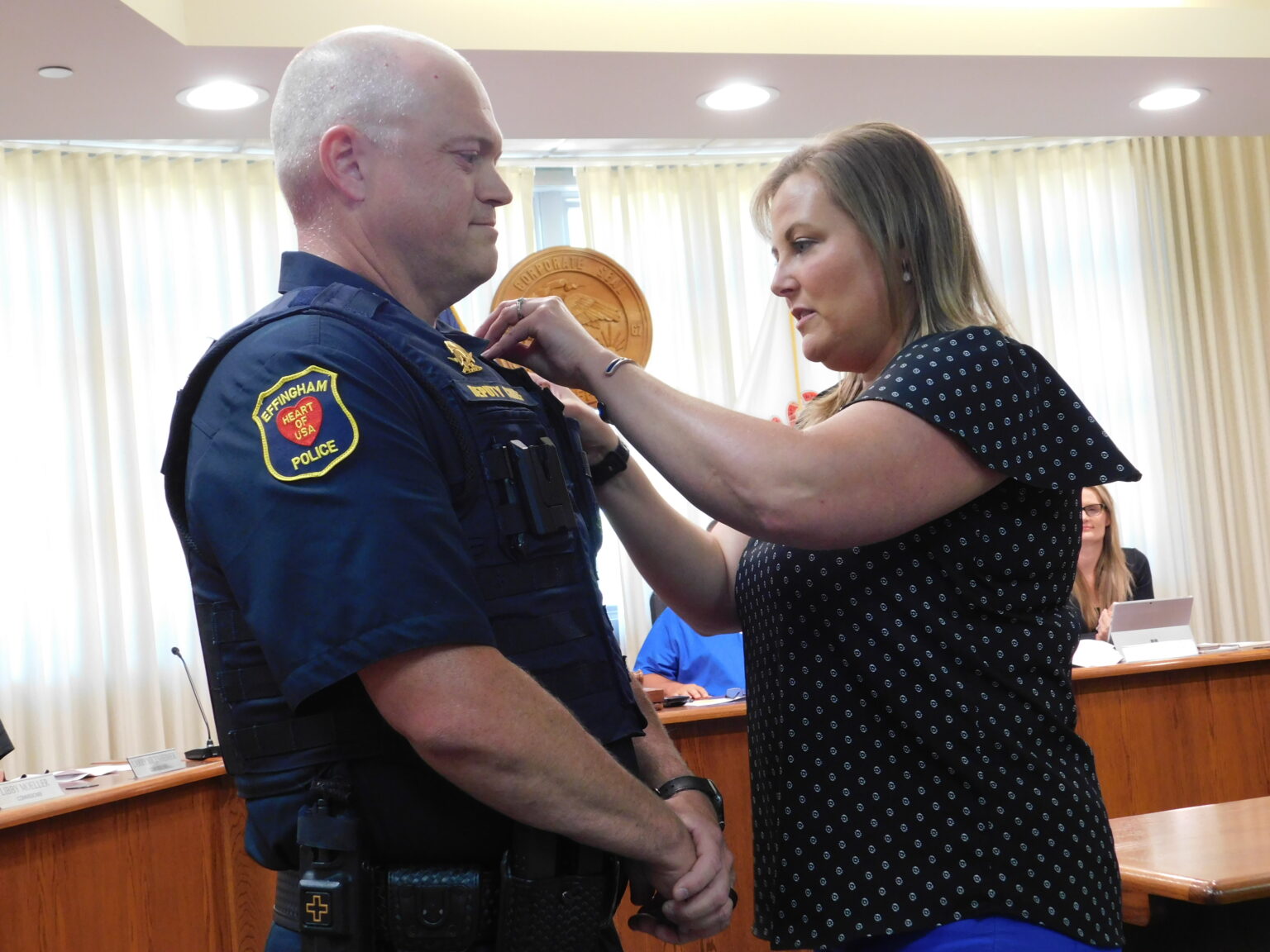 Kurt Davis Sworn in as Effingham Police Chief - Effingham's News and ...