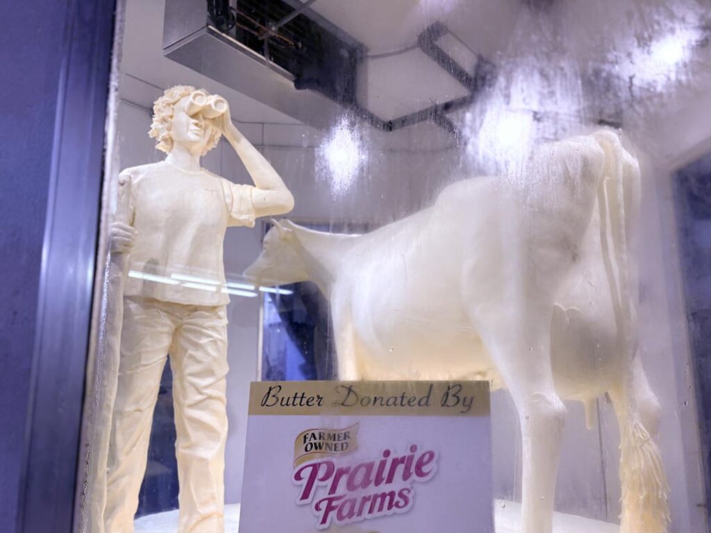 2025 Unveiling of Butter Cow Marks Start of Illinois State Fair ...