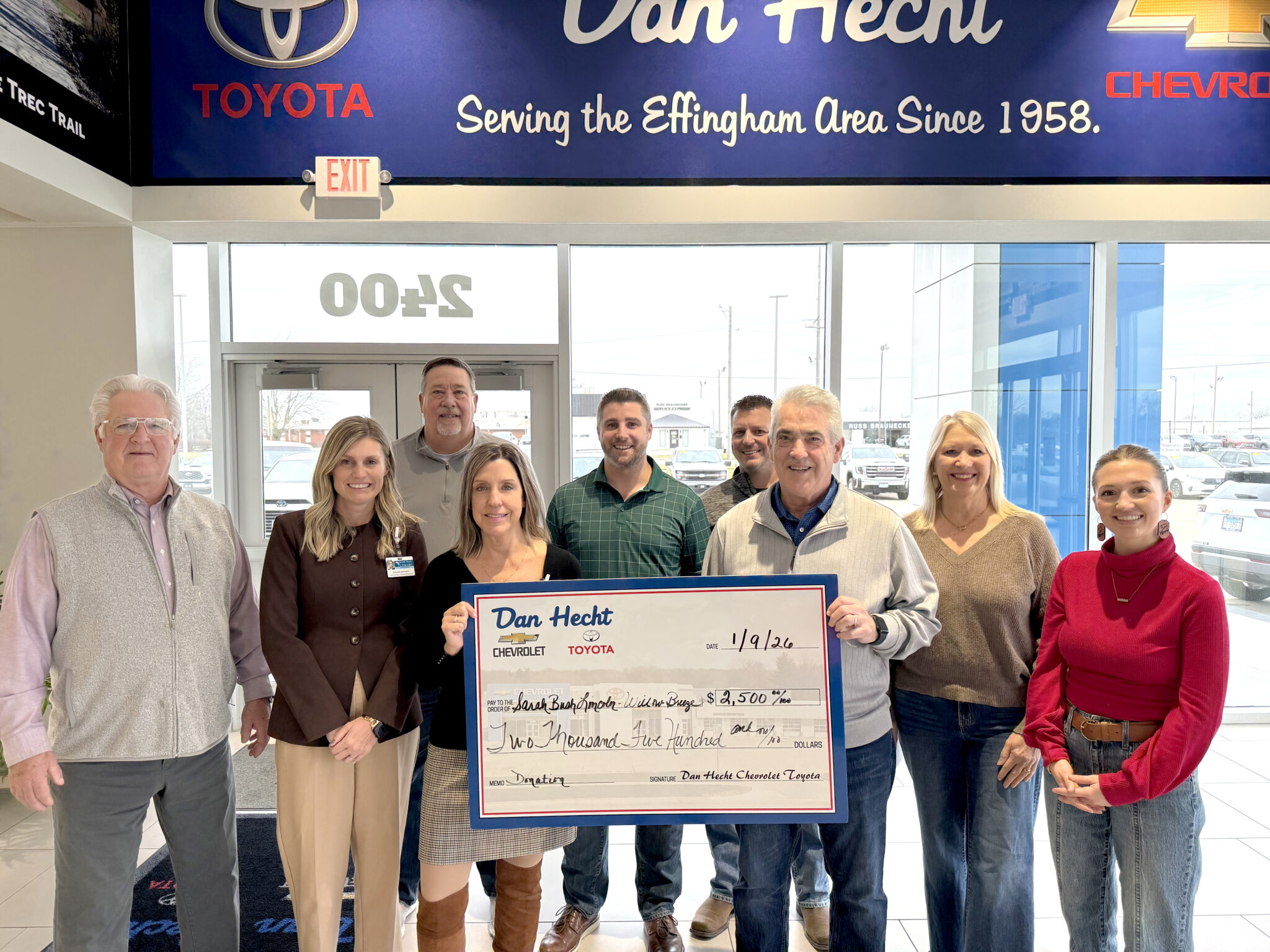 Dan Hecht Chevrolet-Toyota Hosts "Souper Luncheon" for SBL - Effingham ...