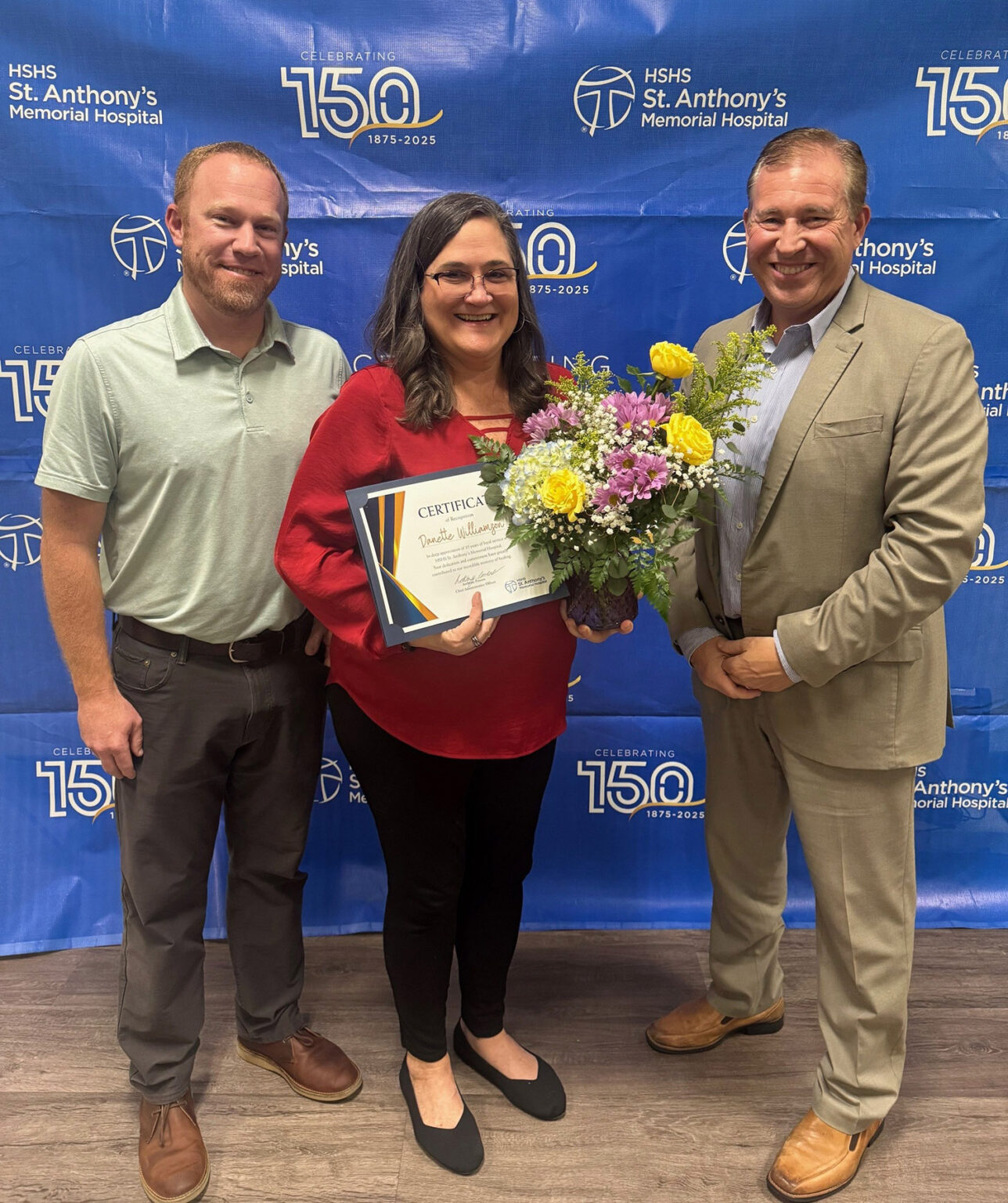HSHS St. Anthony's Memorial Hospital Honors Colleagues for Milestone ...