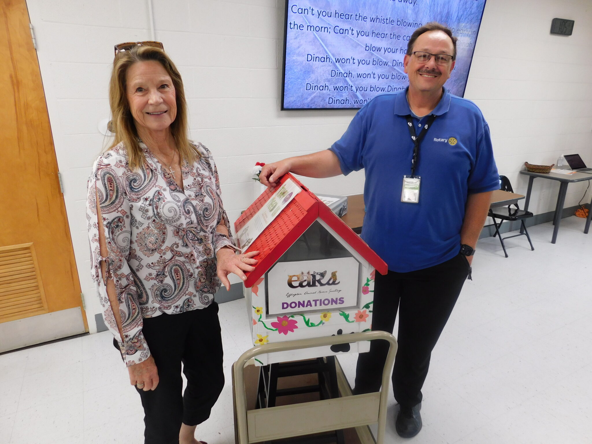 Noon Rotarians Were All EARS for Sally Perles' Presentation - Effingham ...